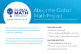 Global Math Project Experiences | G'Day Math